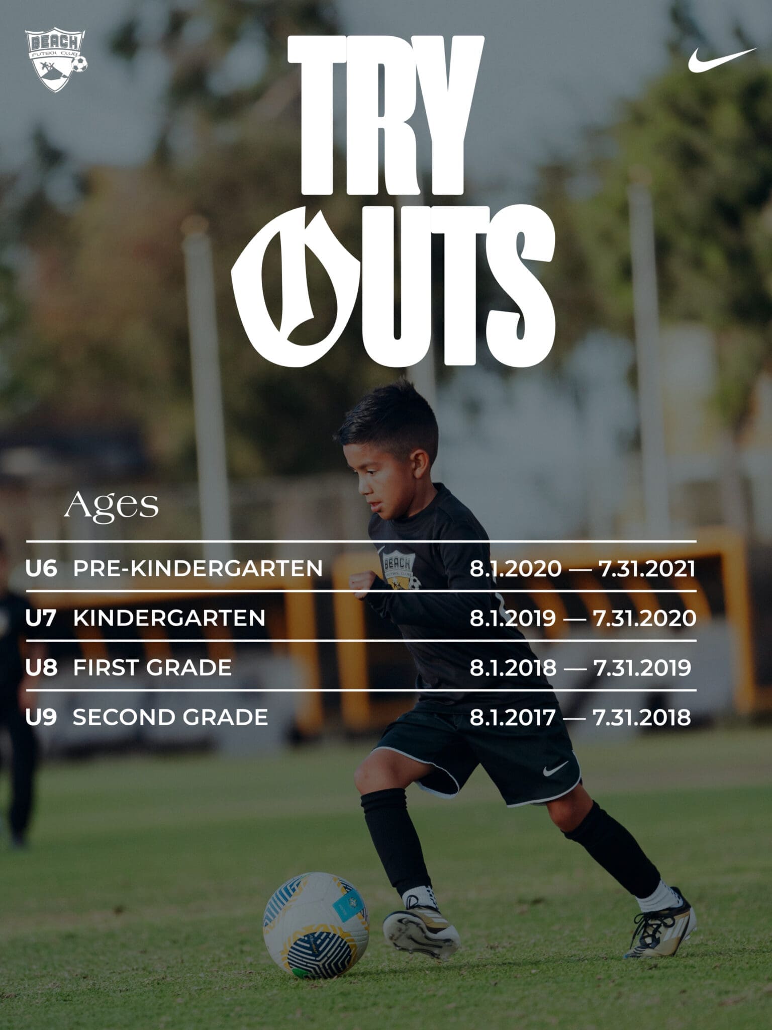 Tryouts | Beach FC