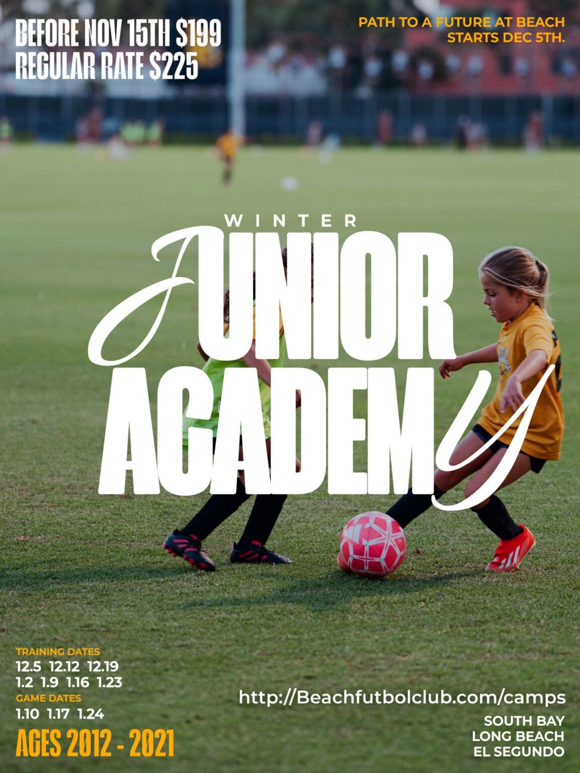 Training & Camps | Beach FC